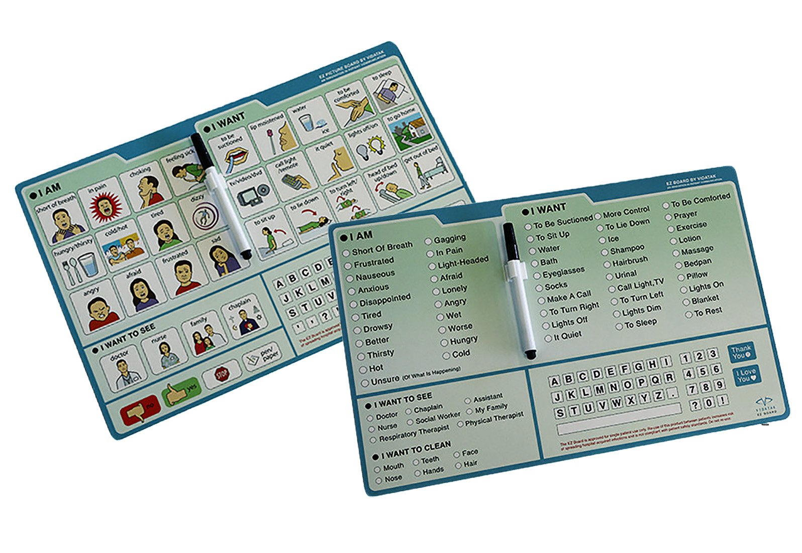 Amazon.com: Communication Boards: Picture Board, English Word Board ...