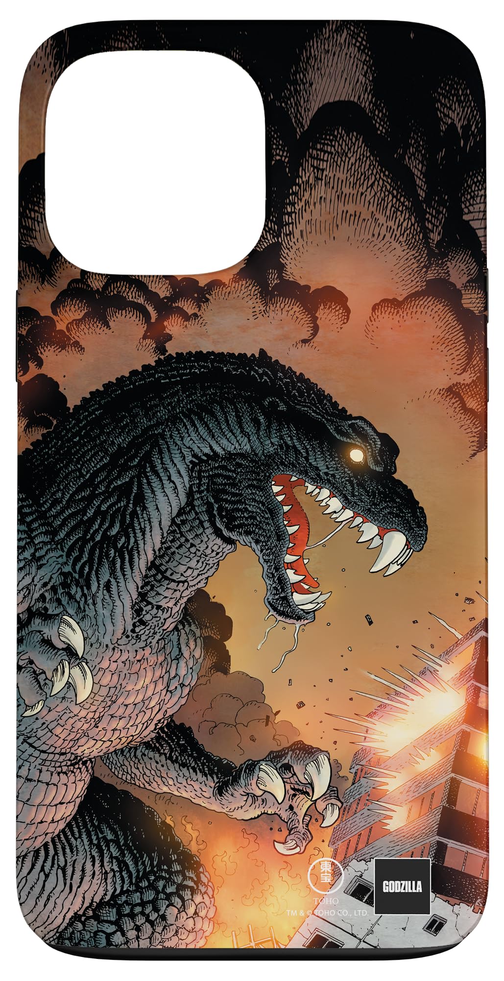 Snapklik.com : iPhone 13 Pro Max Comic Art "Destruction" Case