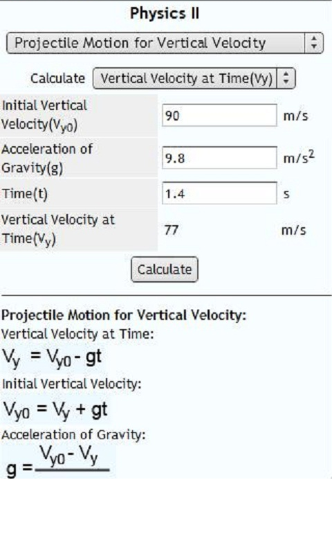 Physics II Calculators - App on Amazon Appstore