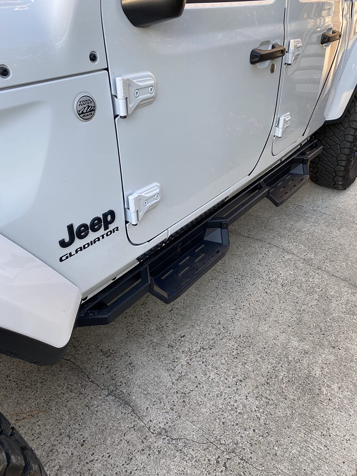 $43/mo - Finance APS Stainless Steel Pocket Steps Running Boards Side ...