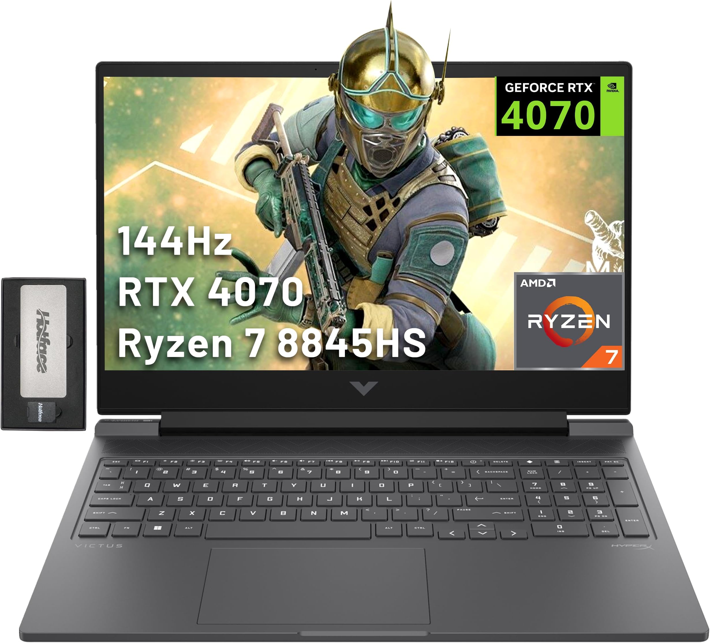 HP Victus 16.1" FHD 144Hz Gaming Laptop, AMD Ryzen 7-8845HS, 32GB DDR5 ...