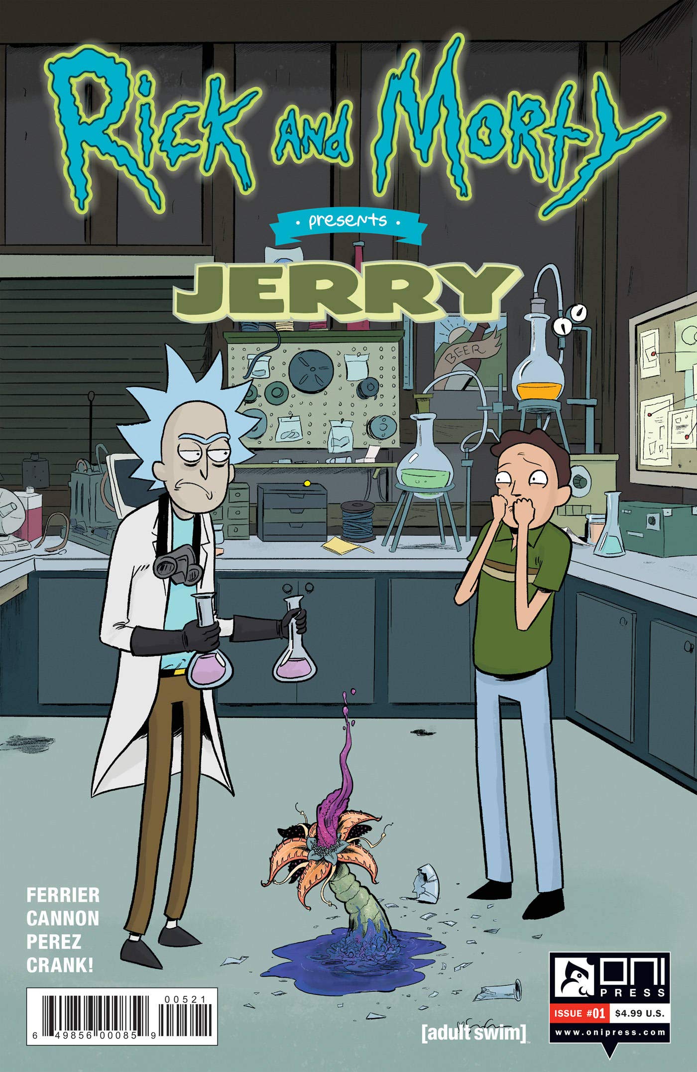 RICK & MORTY PRESENTS JERRY #1 CVR B GRACE: Ryan Ferrier: Amazon.com: Books