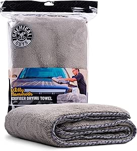 Amazon.com: Chemical Guys Woolly Mammoth Large Microfiber Drying Towel ...