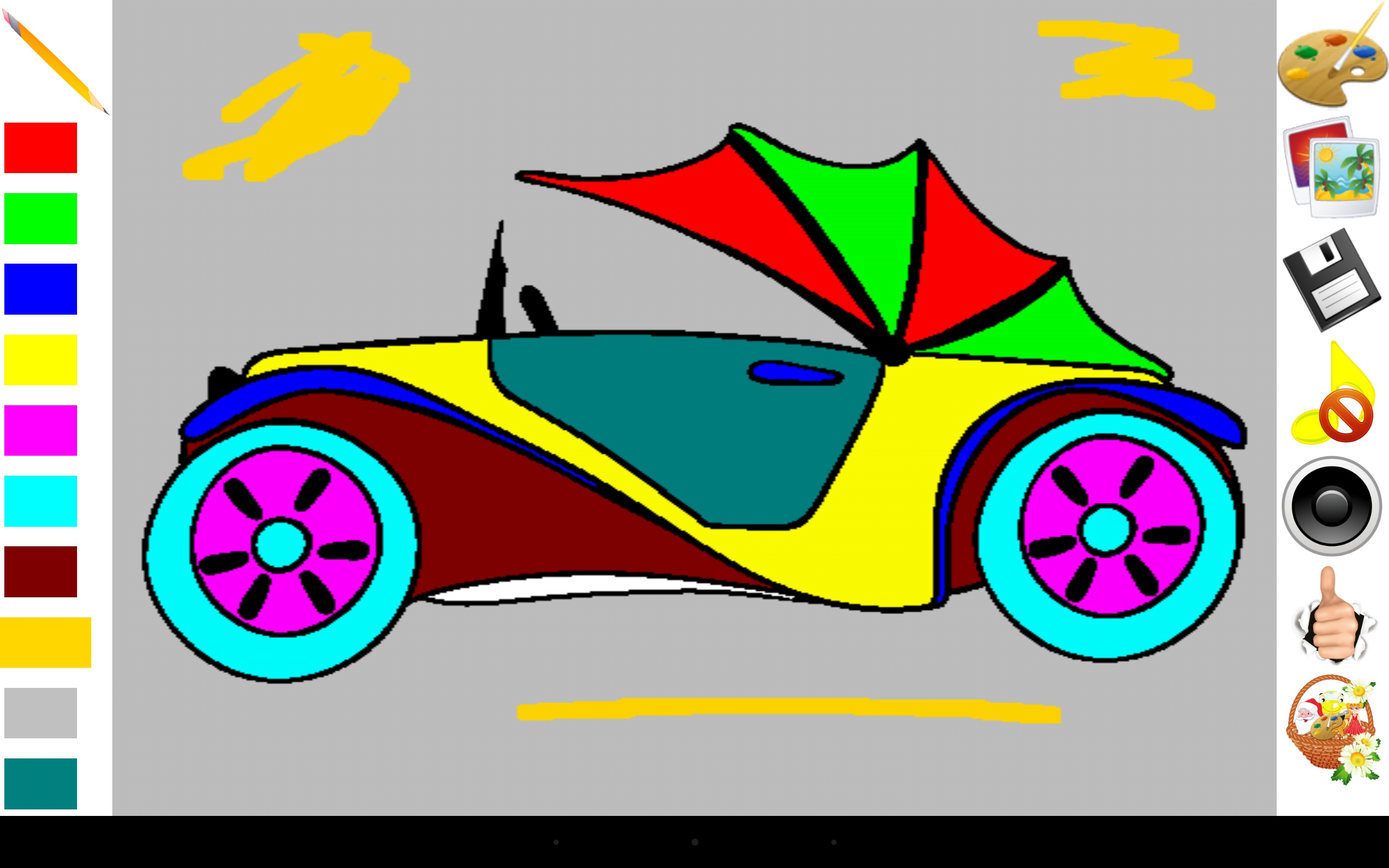 Magic Draw for kids - Fun and Educational Coloring Learning Game for ...