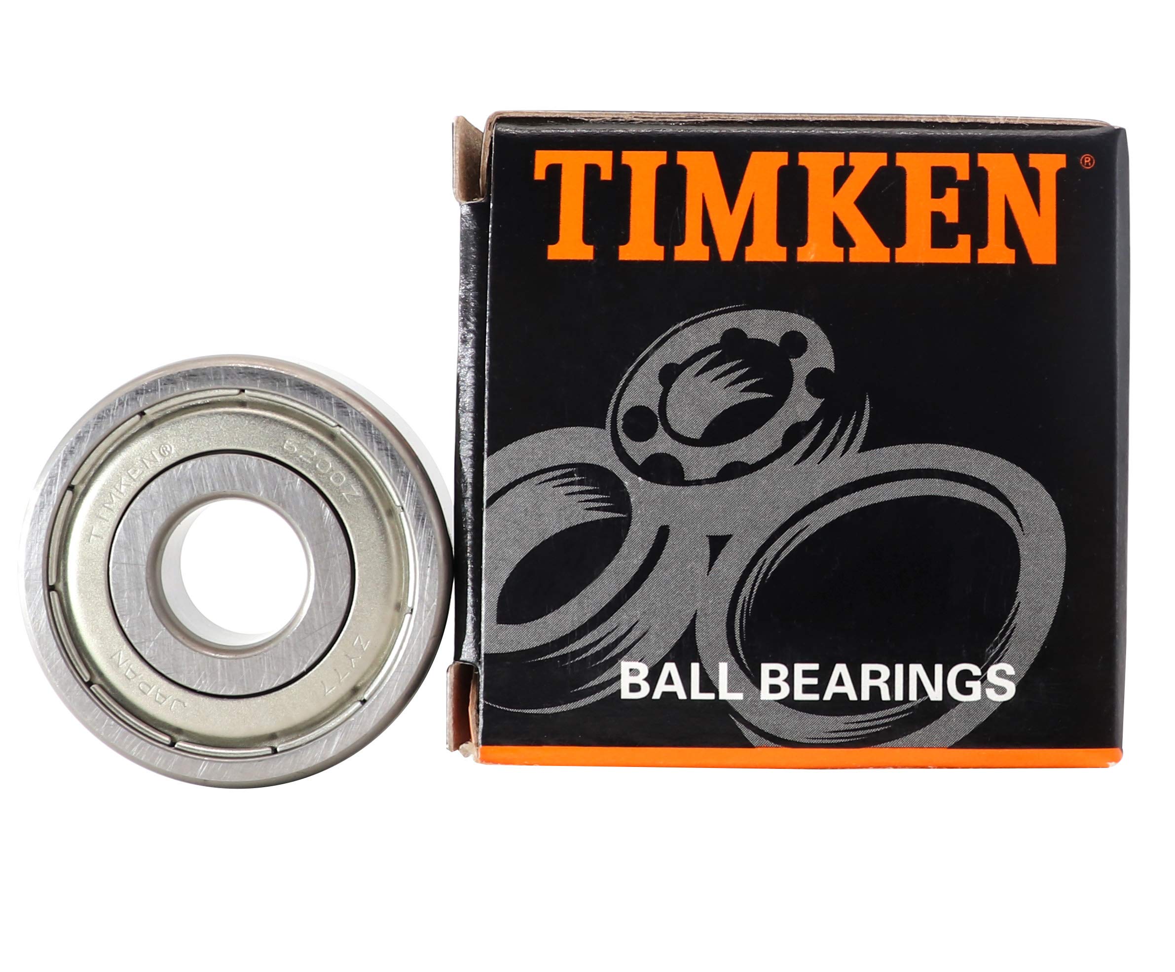 4Pack TIMKEN 6200-ZZ Double Metal Seal Bearings 10x30x9mm, Pre ...