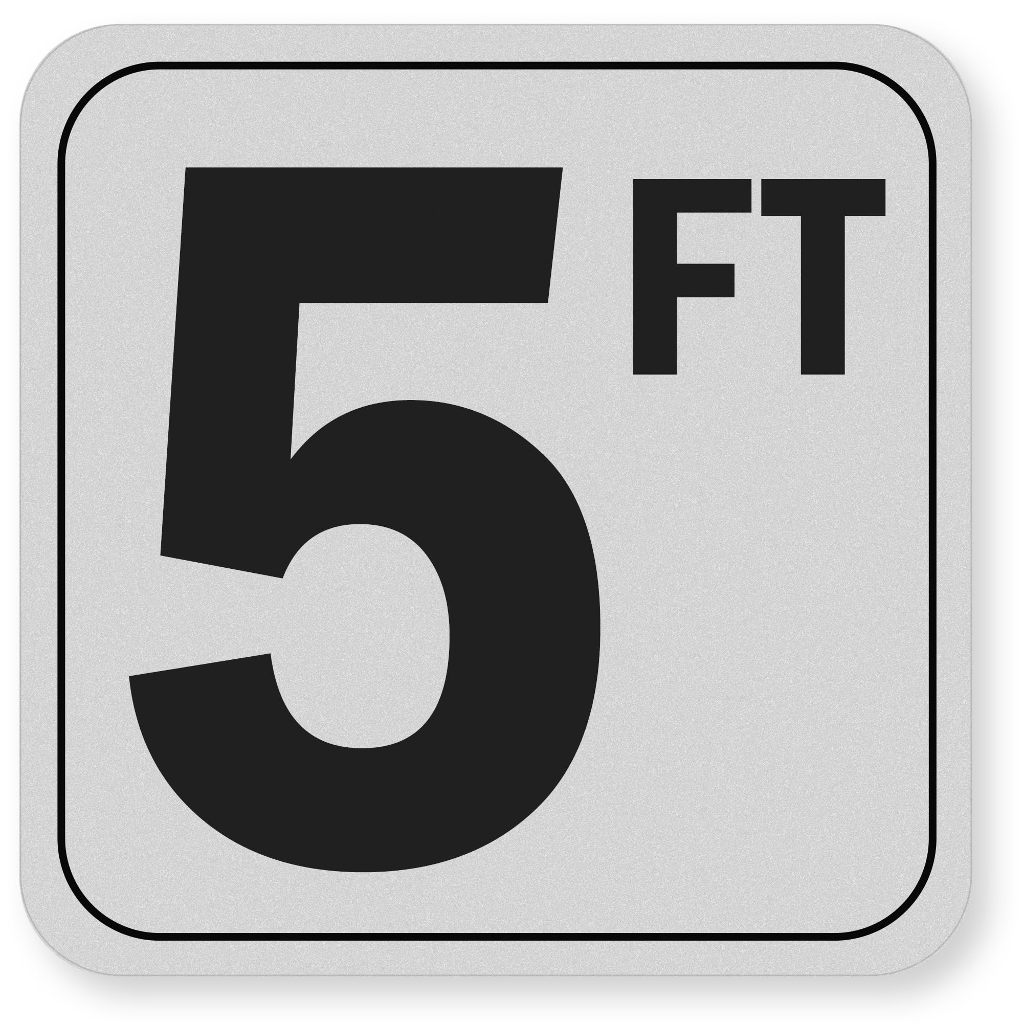 Amazon.com: 5FT Pool Depth Stickers, Anti-Slip Vinyl Markers - 6x6 ...