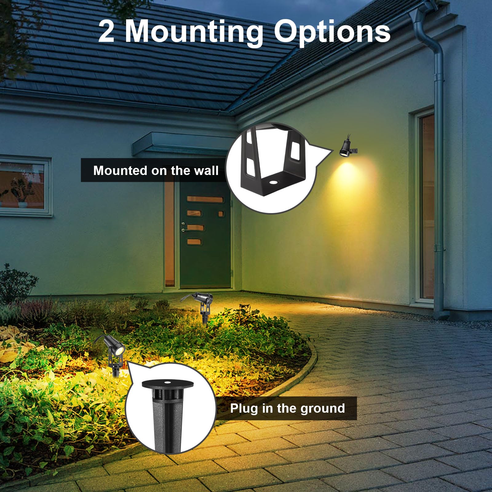 Spot Lights Outdoor Mounting Options