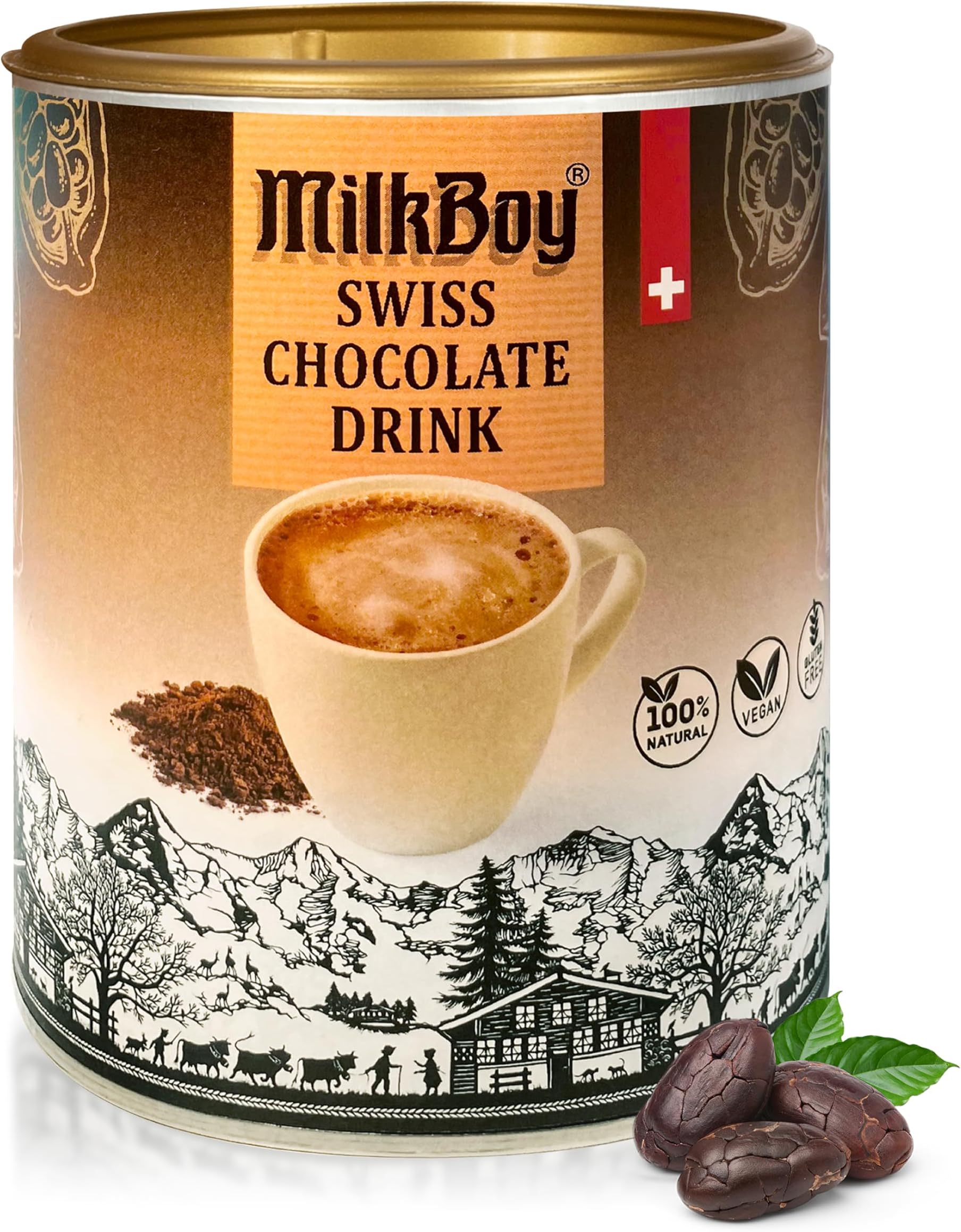 Amazon.com : MilkBoy Gourmet Hot Chocolate Mix - Swiss Chocolate Drink ...