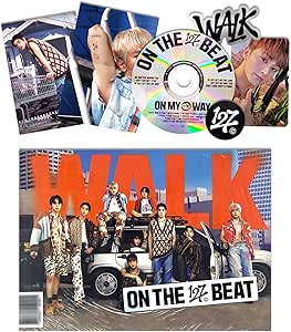 NCT 127-6th Album [WALK] (Walk Ver.) Photobook + CD-R + Photocard + Sicker + 2 Pin Button Badges ...