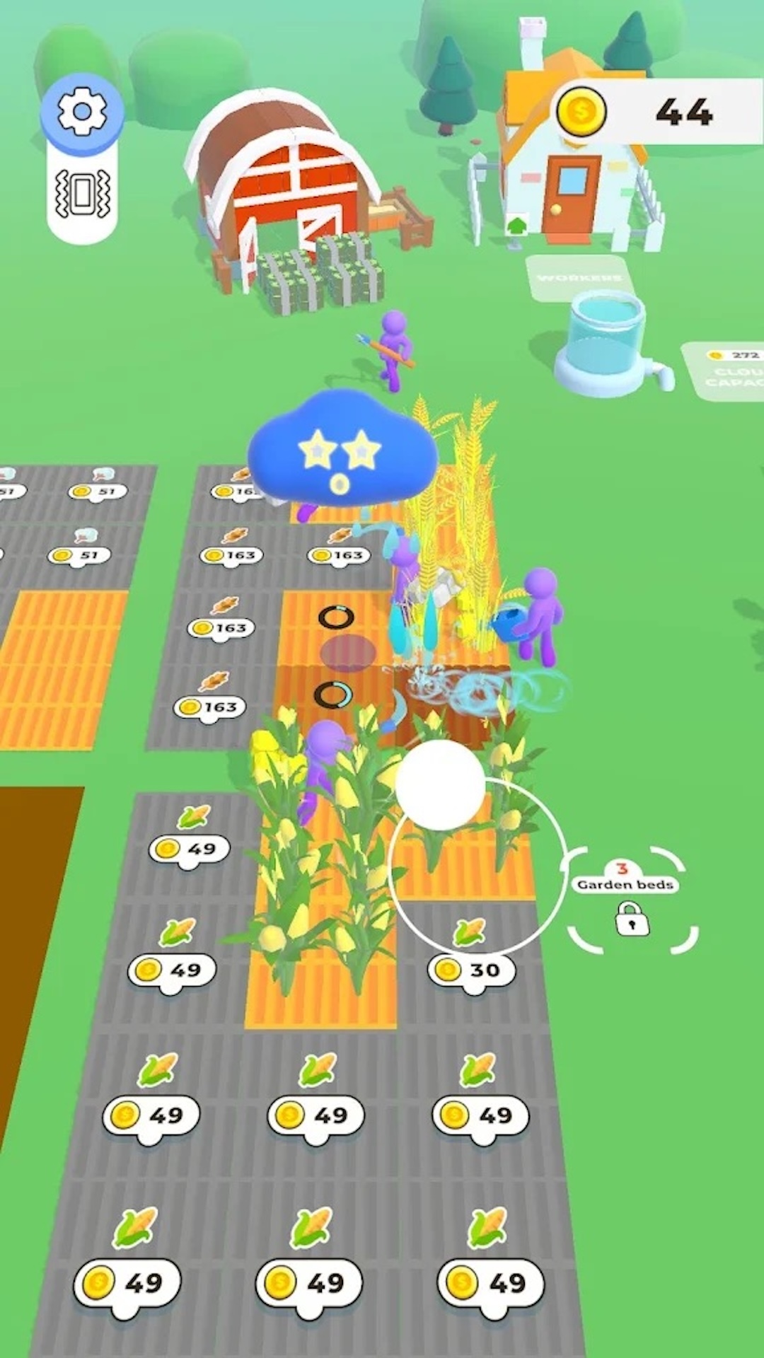 Rainy Cloud: Idle simulator - farming games. Village life - App on ...