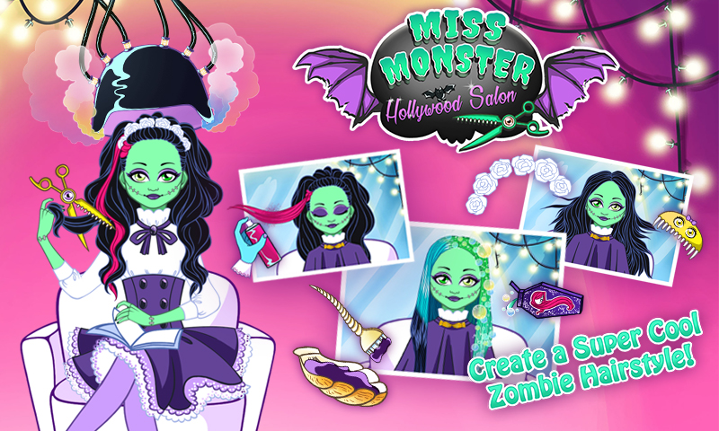 Miss Monster Hollywood Salon – Cute & Scary Celebrity Style Makeover ...