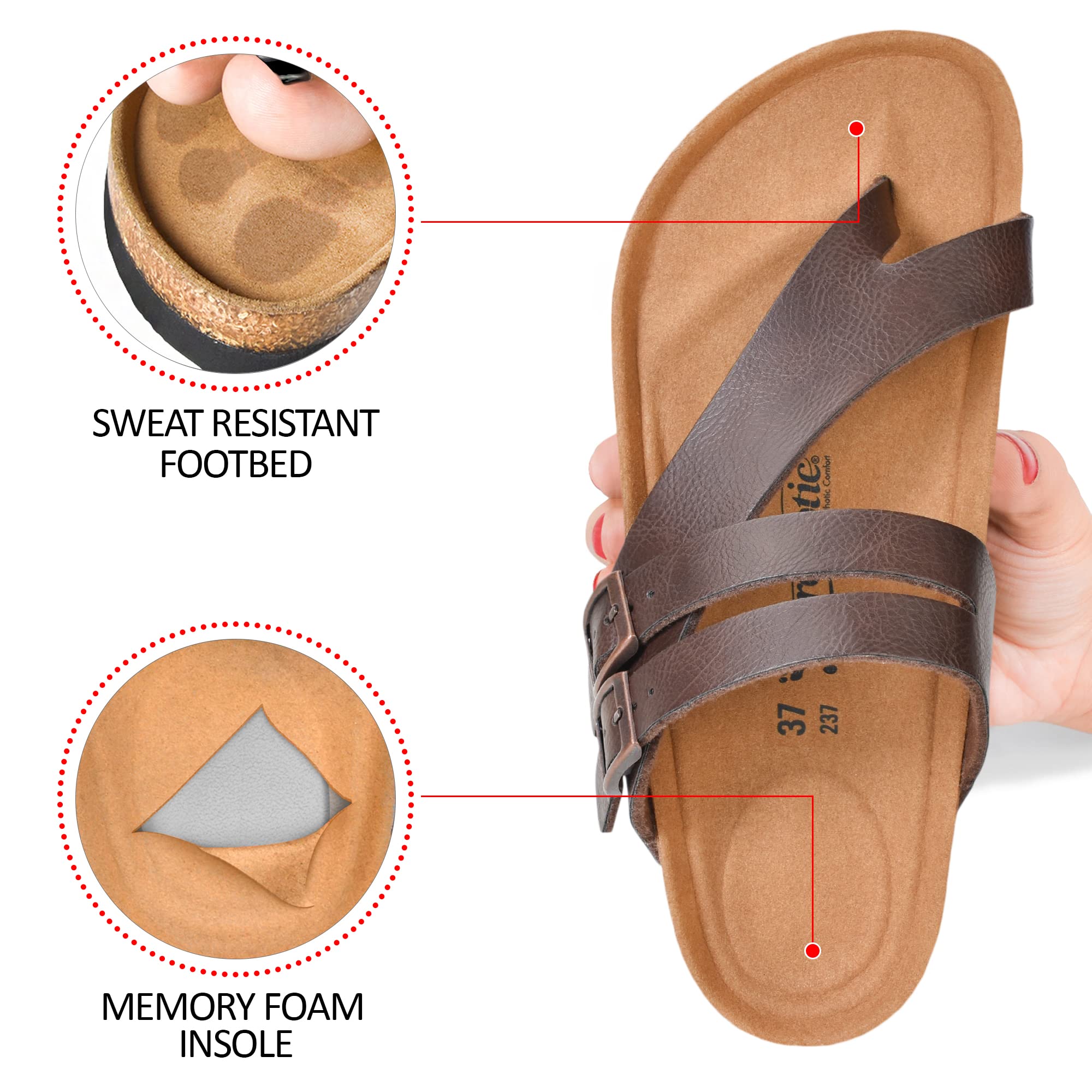 Snapklik.com : AEROTHOTIC Cute Slides For Women