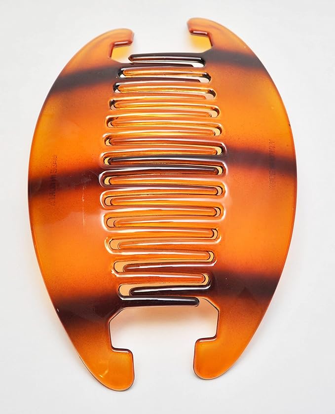 Amazon.com : Interlocking Banana Combs Hair Clip French Side Combs ...