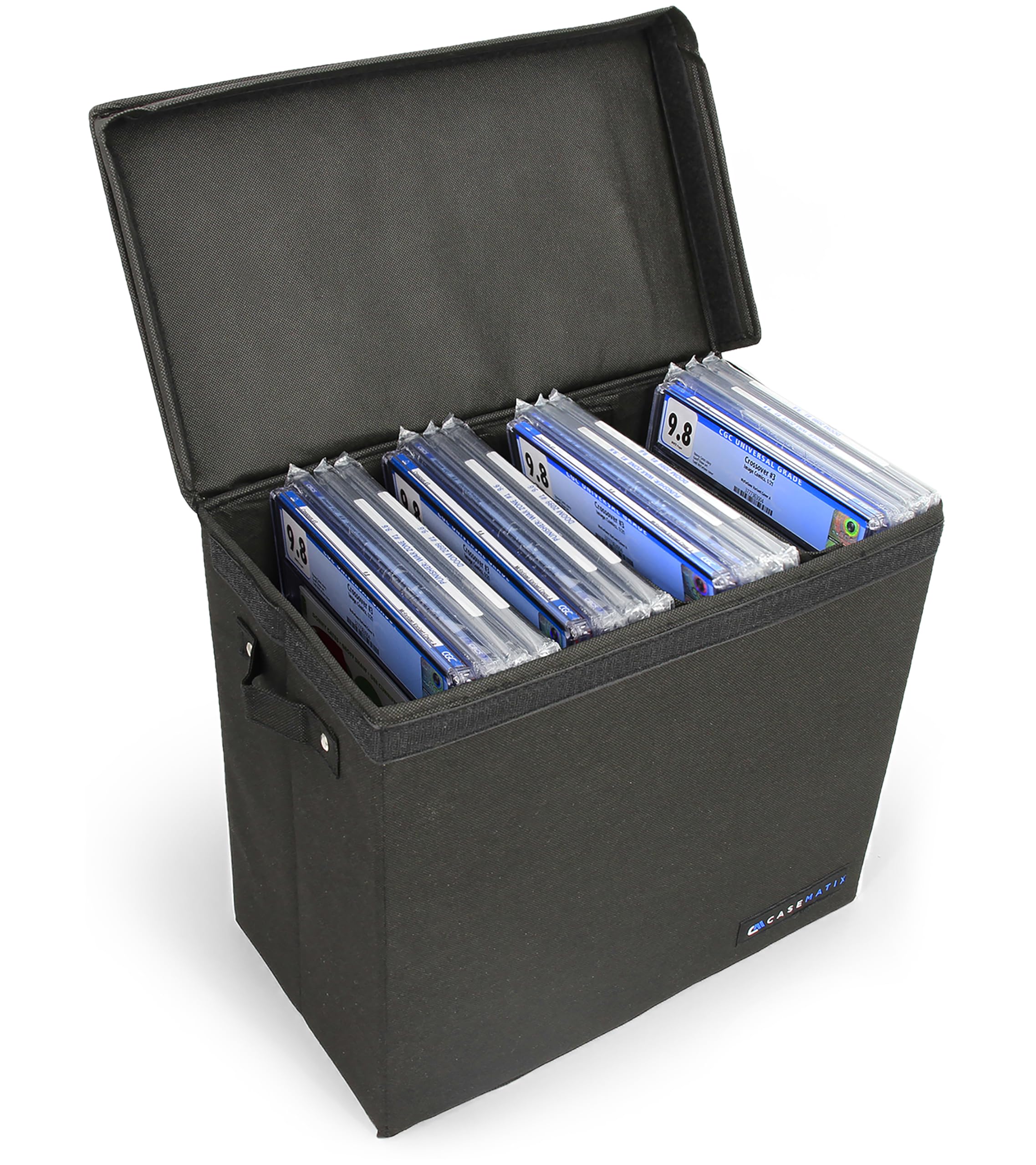 Snapklik.com : CASEMATIX Graded Comic Book Storage Case Fits Up To 28 ...
