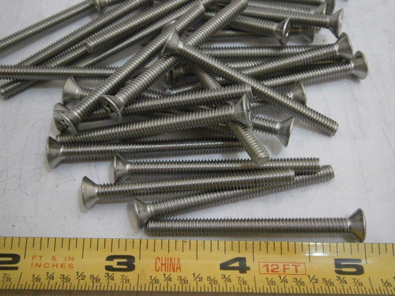 Amazon Bolts Screws By S S Machine Screw 8 32 X 2 Long