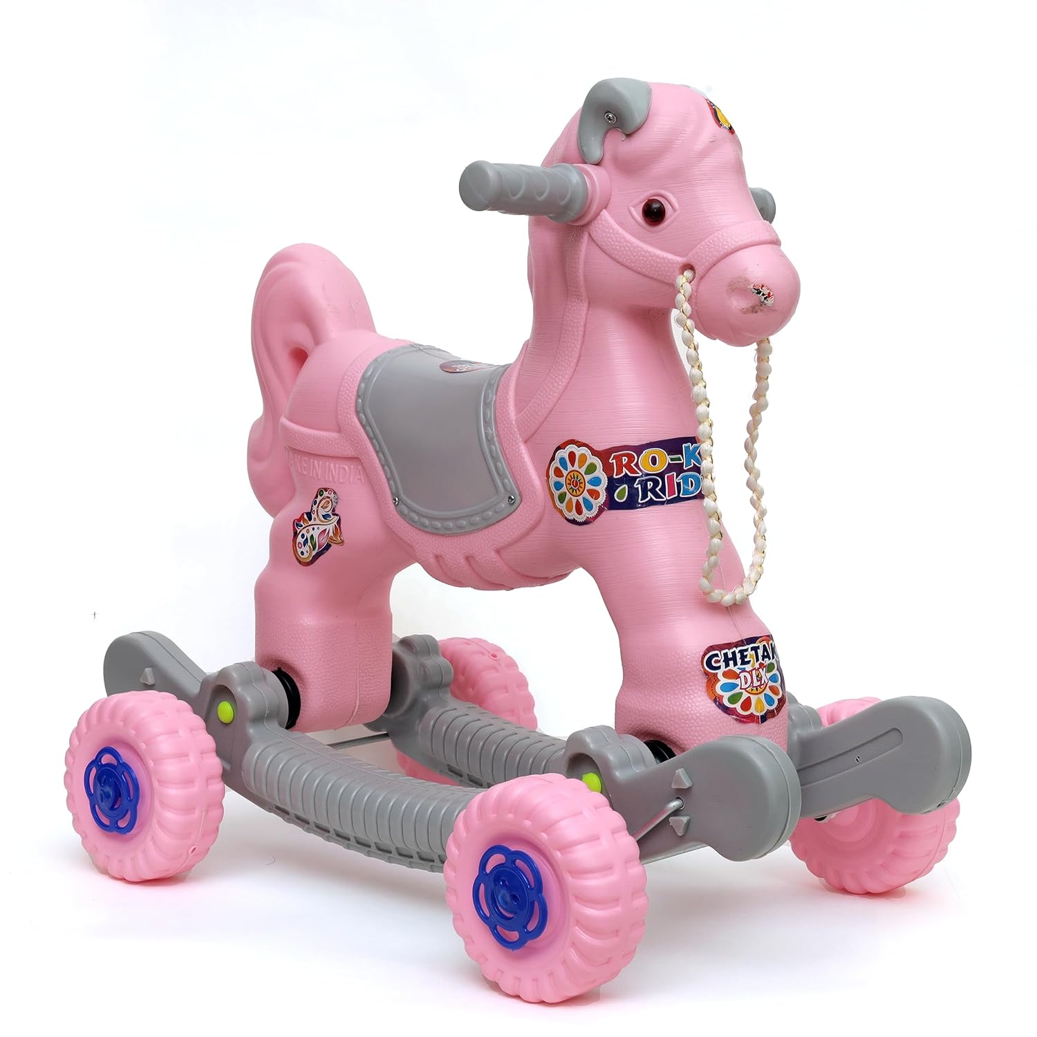 Uniqe Mart 2 in 1 Baby Horse Rider | Funride Deluxe Rocking Horse Ride ...