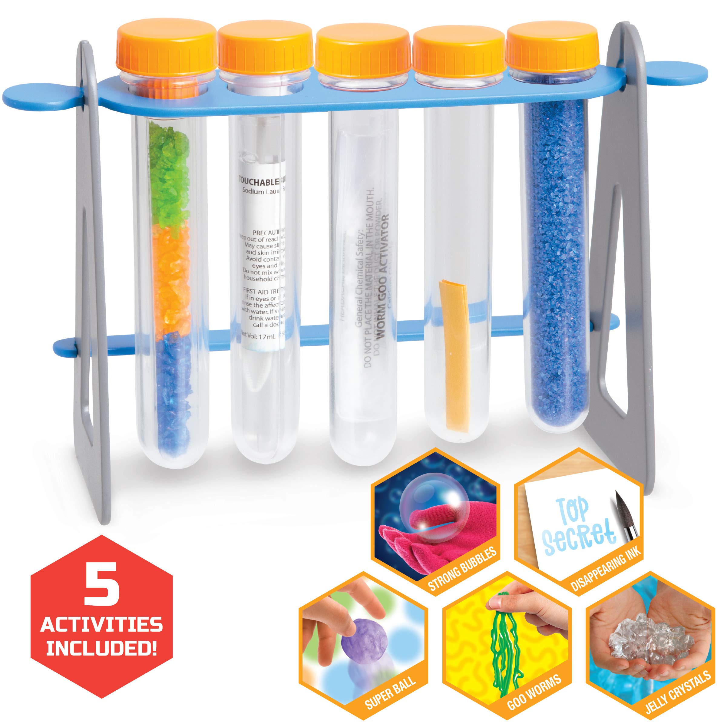 Bubbling Beakers And Test Tubes