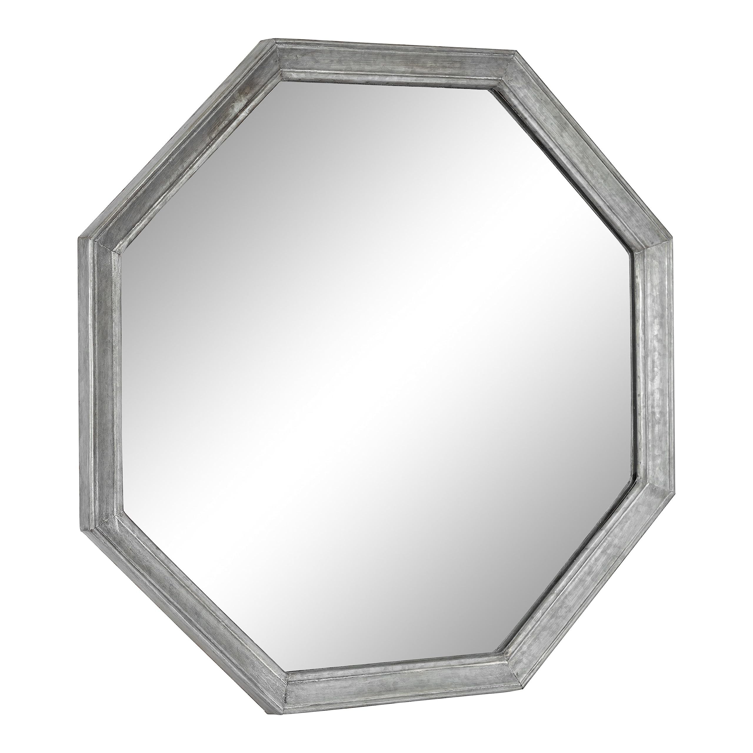 Amazon.com: Kate and Laurel Ocono Vintage Farmhouse Octagon Wall Mirror ...