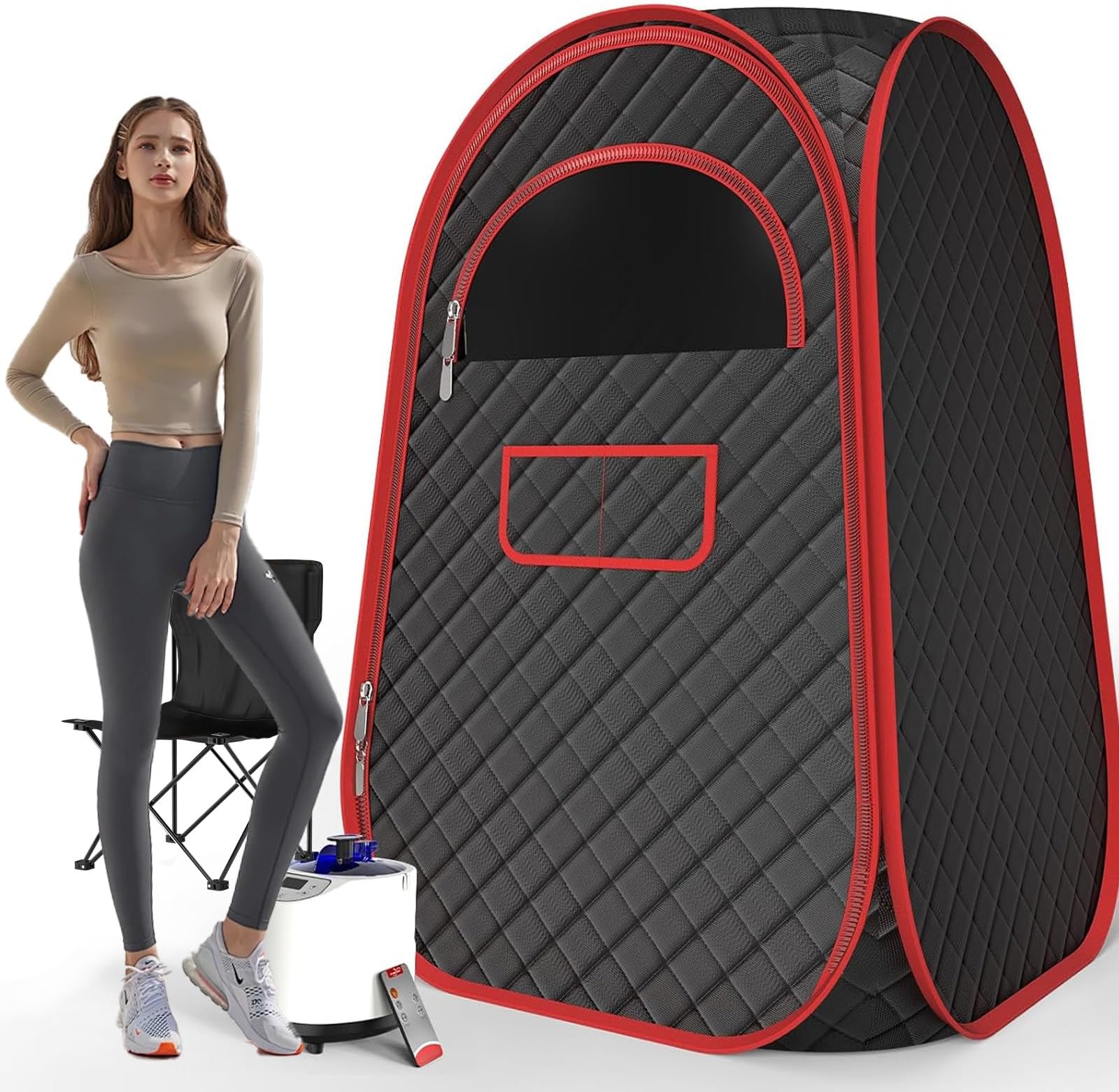 Amazon.com : QIOMALA Portable Steam Sauna, Portable Sauna Box for Home ...