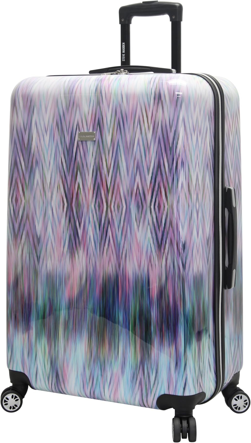 Amazon.com | NICOLE MILLER New York Rainbow Luggage Collection - 24 ...