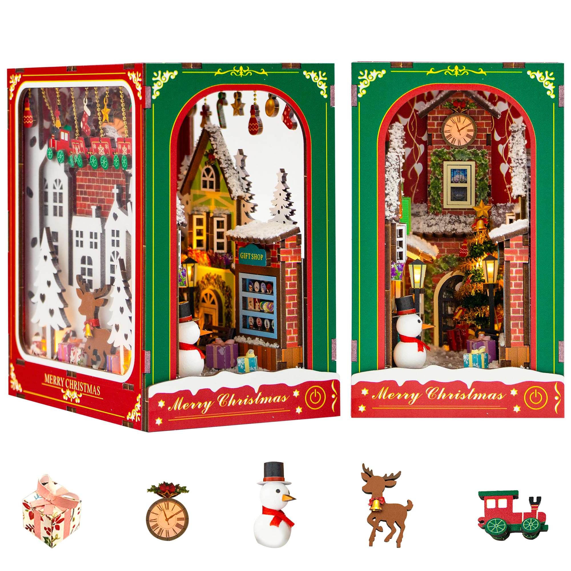 Tiny Homes DIY Miniature Dollhouse Kit, Tiny House Kit With Music ...