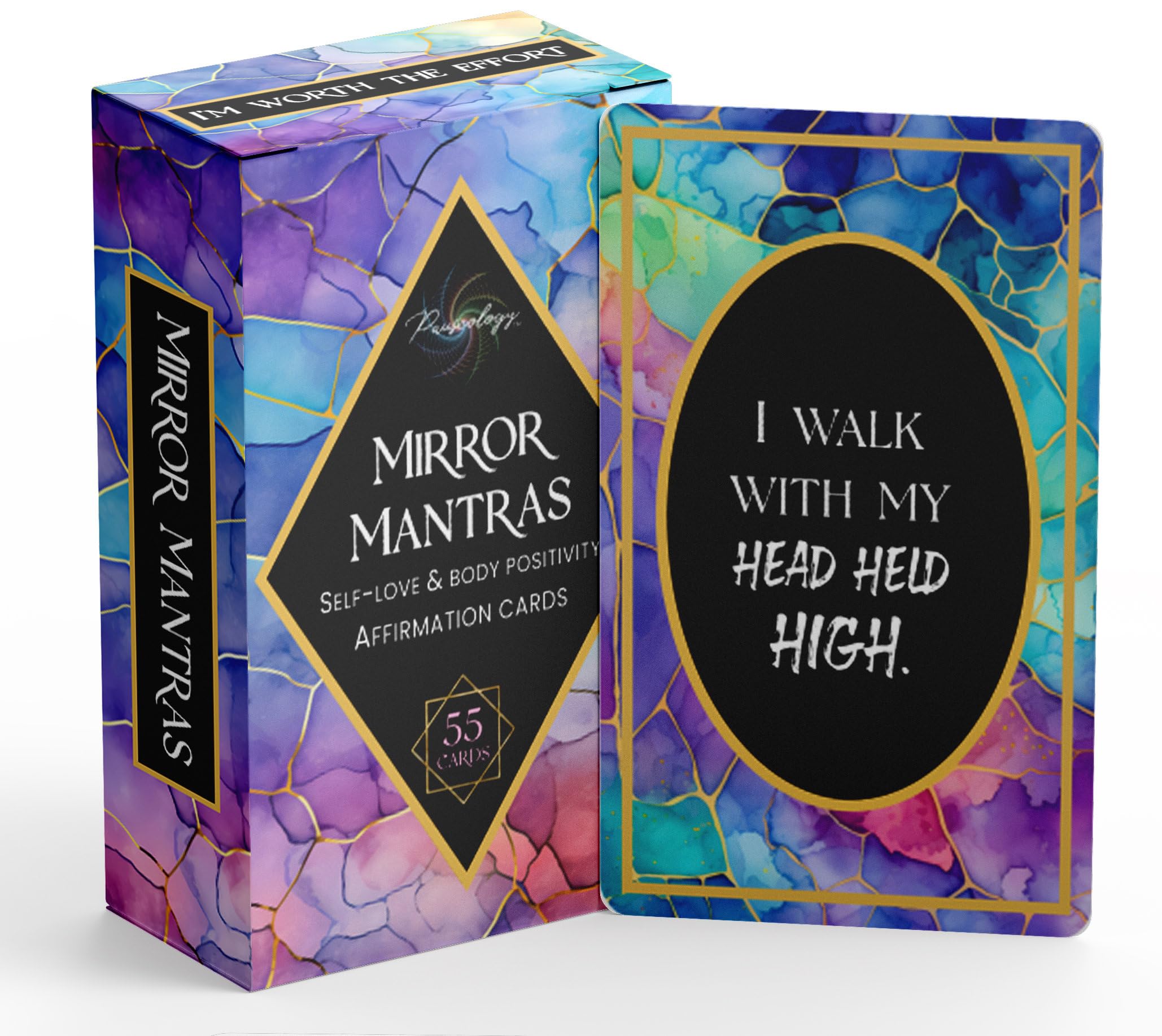 Snapklik.com : Pauseology Mirror Mantra Affirmation Cards For Women ...
