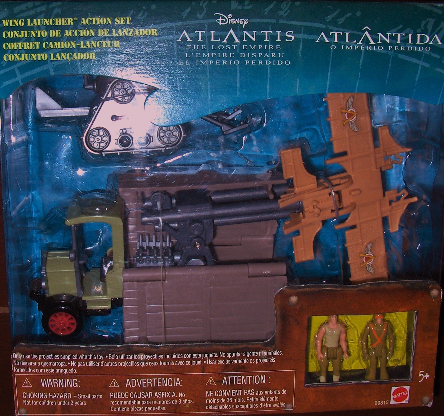 Disneys Atlantis The Lost Empire Wing Launcher Action Set | Desertcart ...