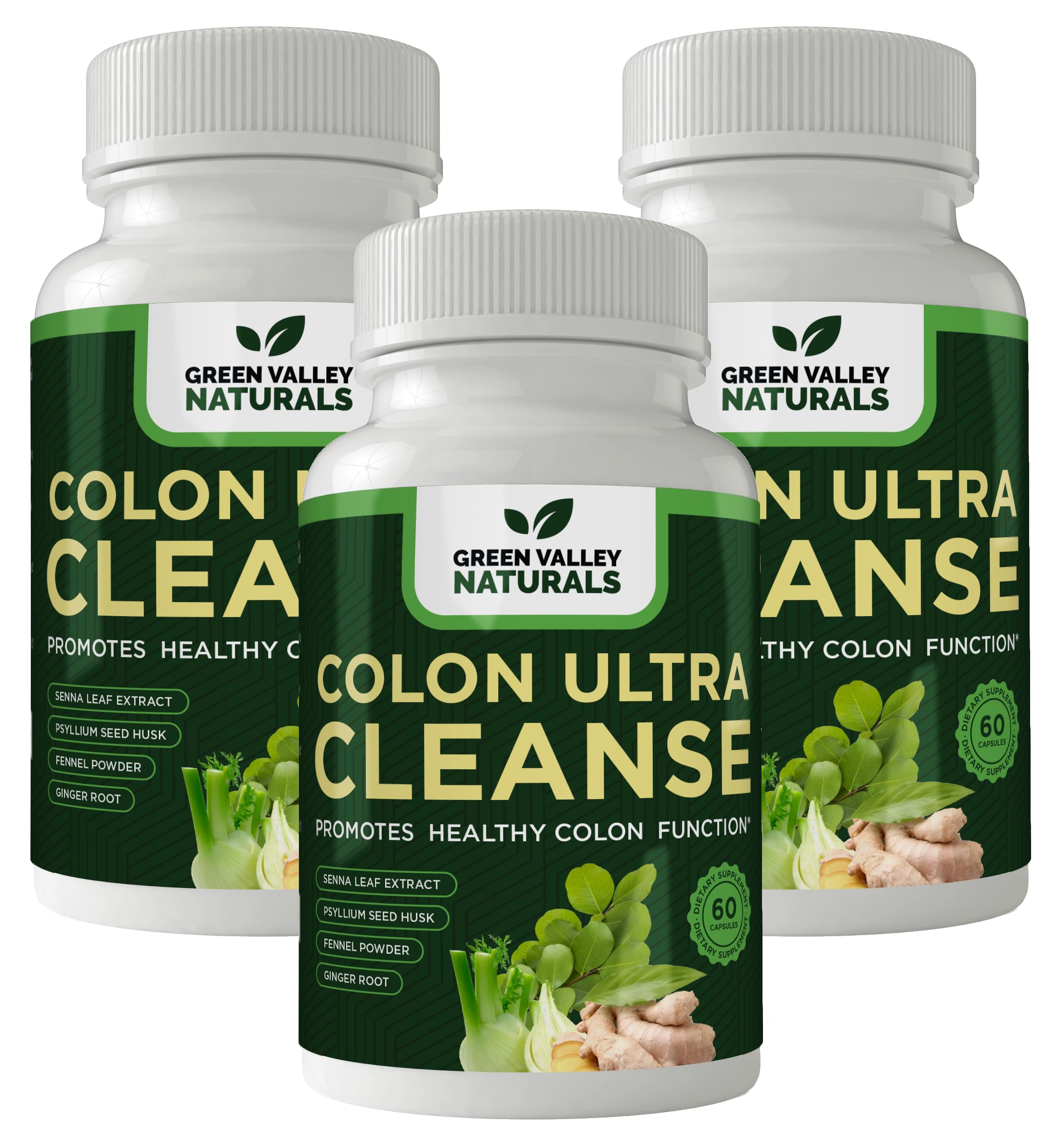 Snapklik.com : GREEN VALLEY NATURALS - Colon Ultra Cleanse - Supports Healthy Bowel Movements