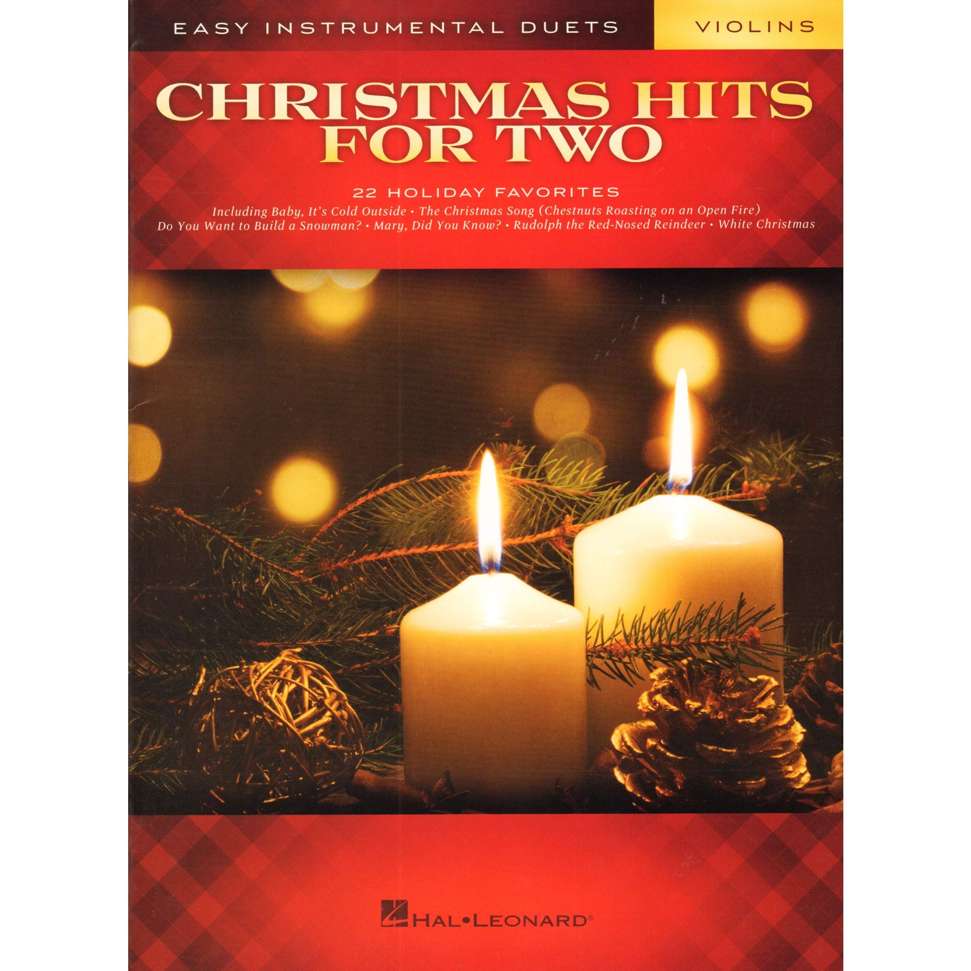 Amazon.com: Christmas Hits for Two Violins: Easy Instrumental Duets ...