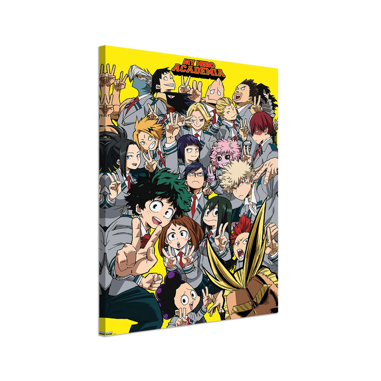 KAIWALK Anime Poster Mha Print on Canvas Painting Wall Art for Living ...