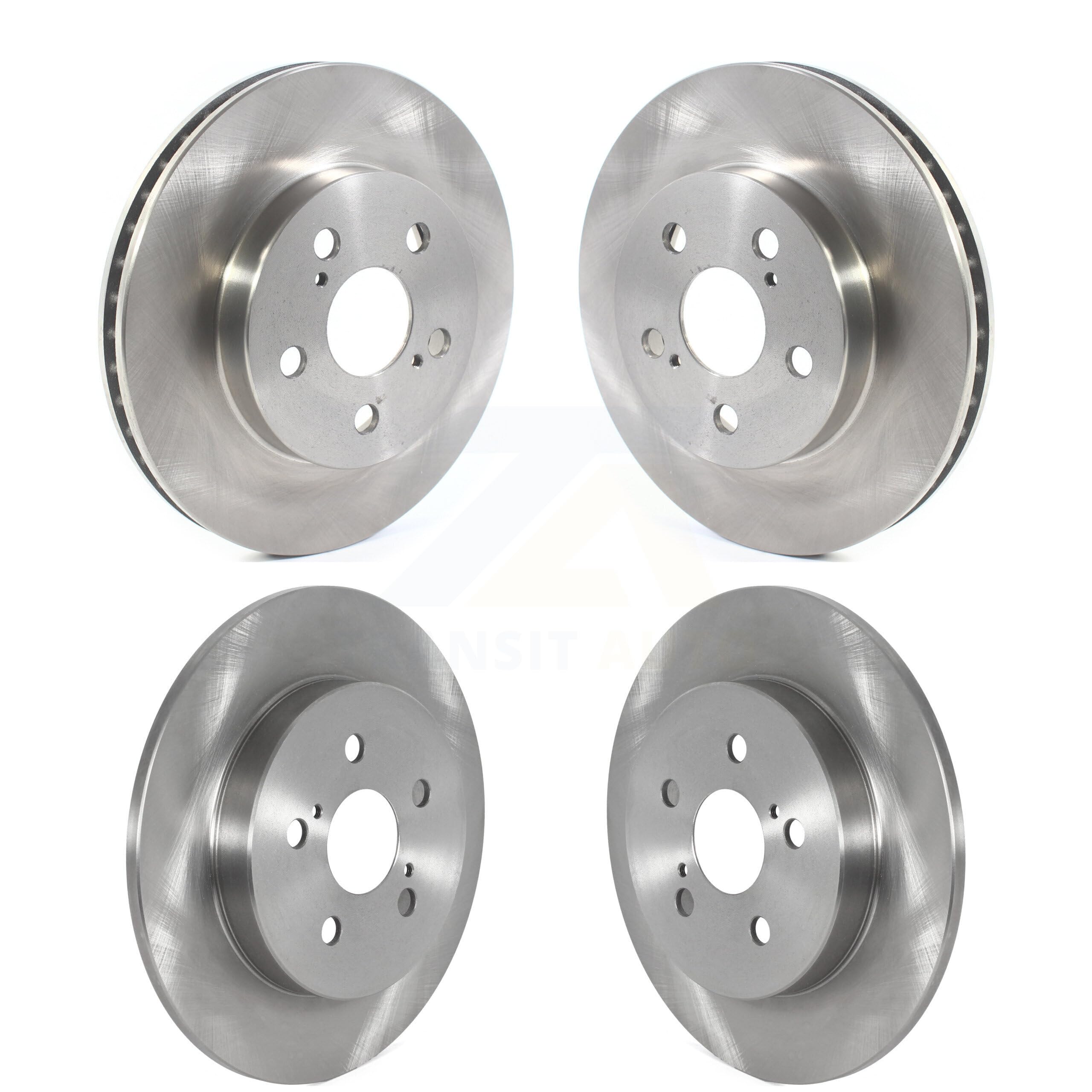 Amazon.com: Front Rear Disc Brake Rotors Kit Replacement For 2020-2021 ...