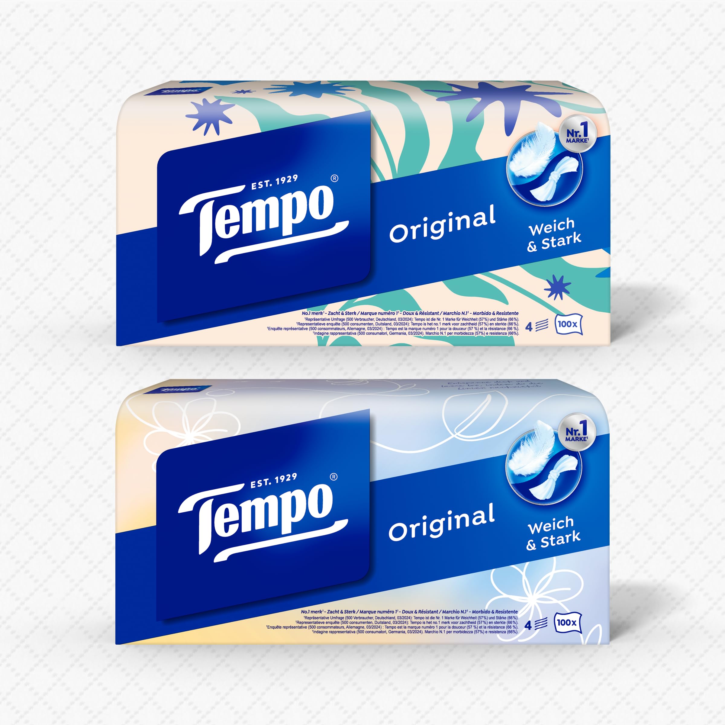 Snapklik.com : Tempo Facial Tissues, 12 Tissue Boxes, 100 Tissues Per Box