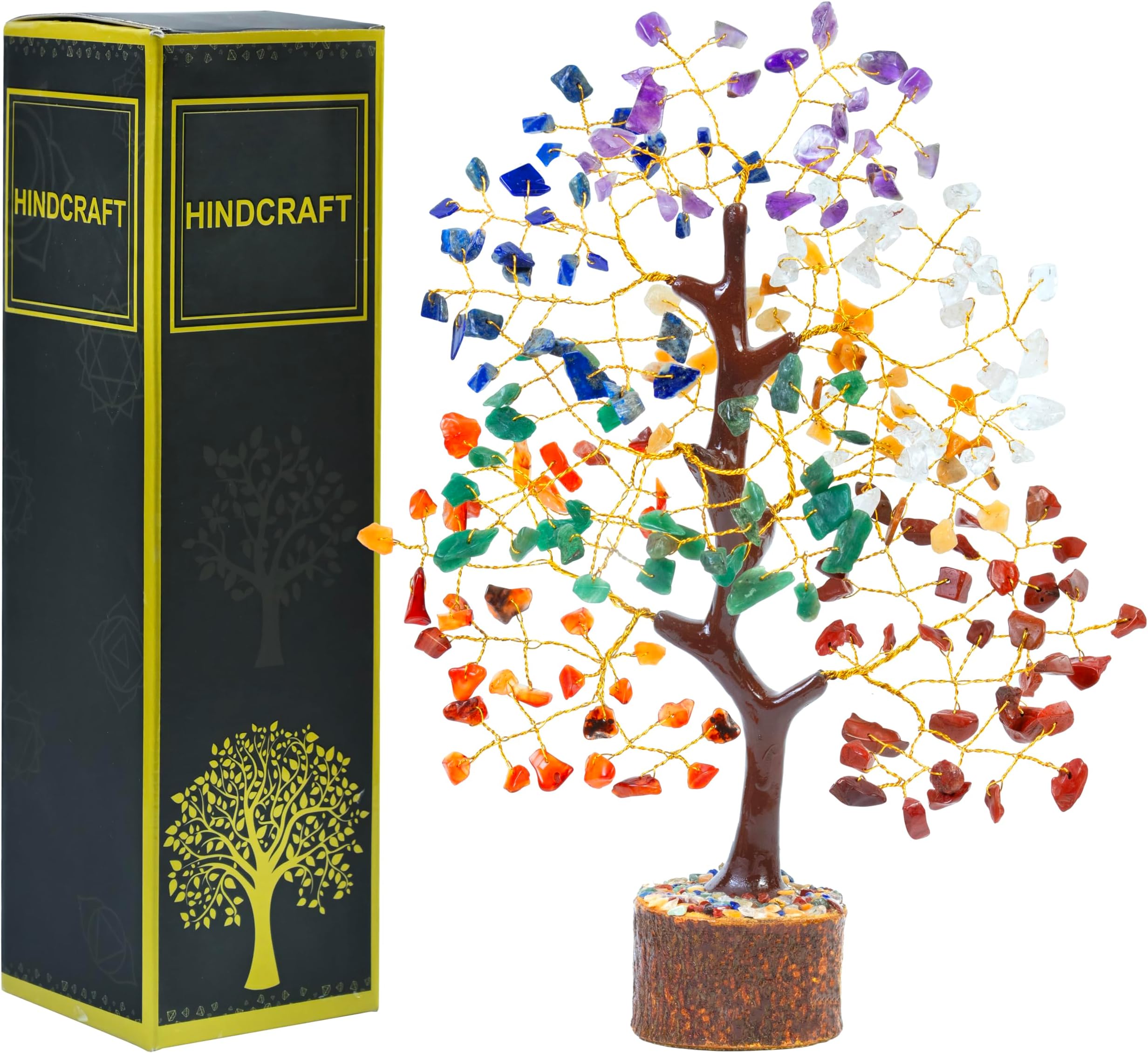 Buy Karma Bliss 7 Chakra Crystal Tree of Life (300 Beads) - Handmade ...