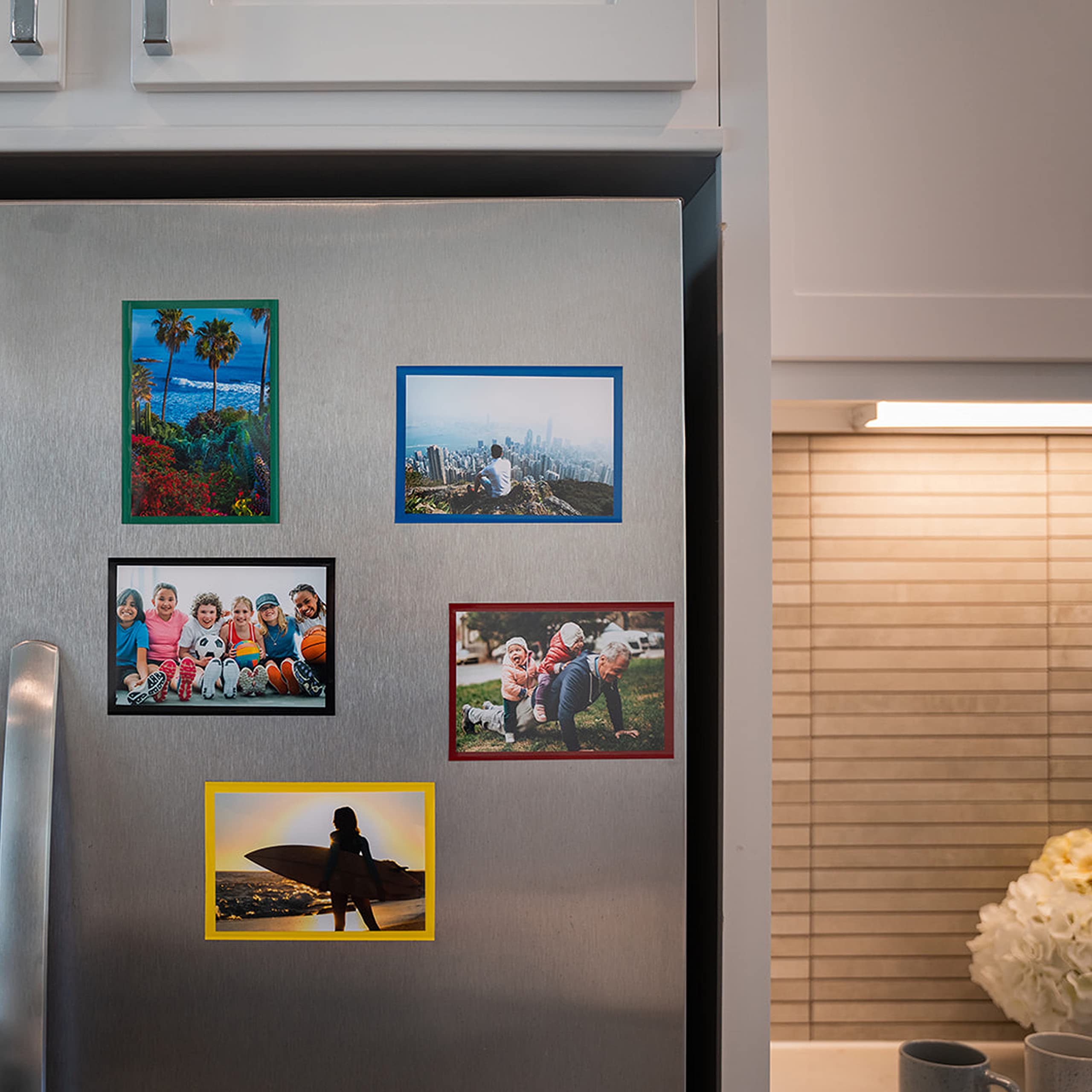 Snapklik.com : Magtech Magnetic Photo Pocket Picture Frame, Color Pops ...