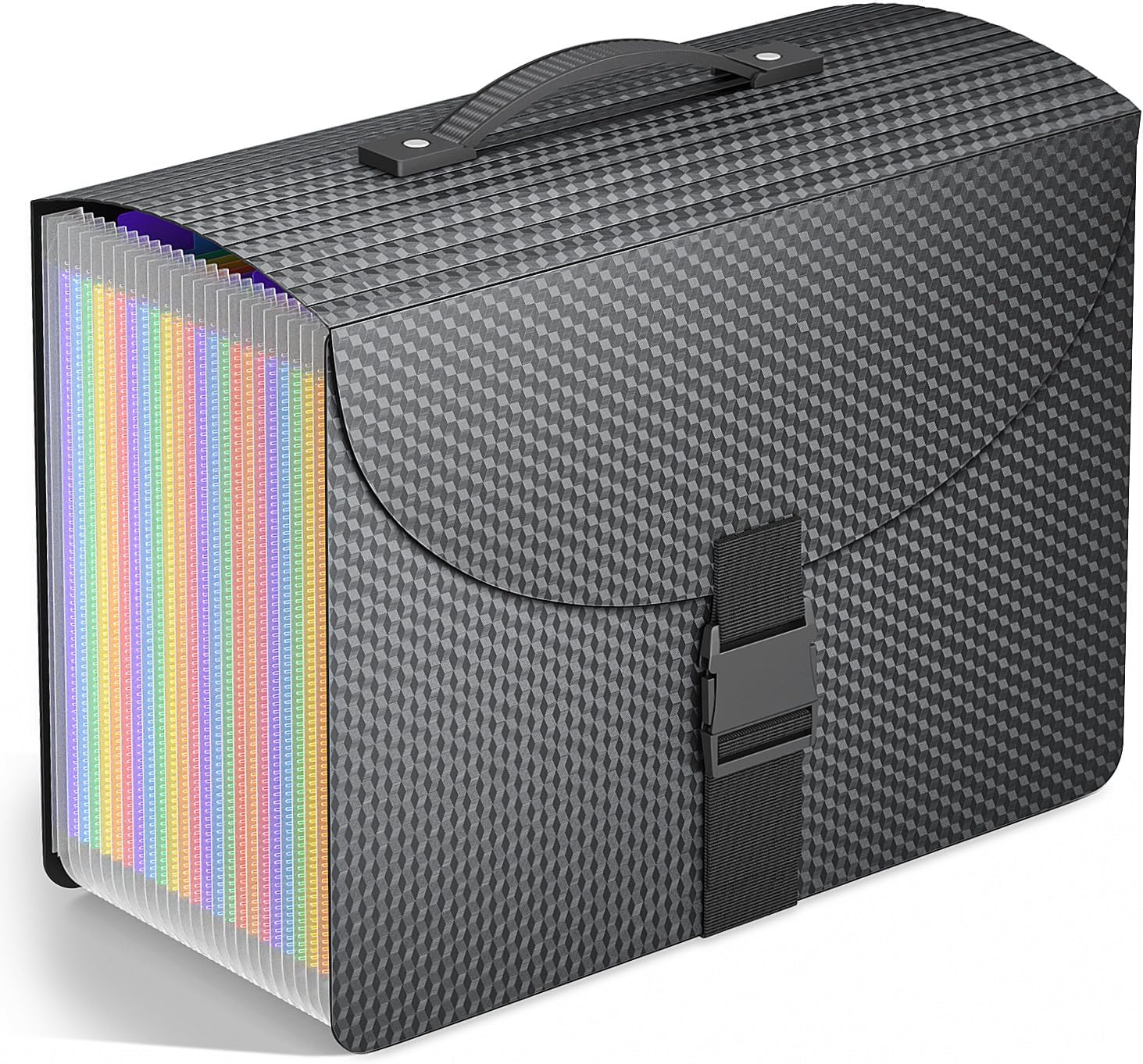 Amazon.com : 25 Pockets Expanding File Folders,Accordion File Organizer ...