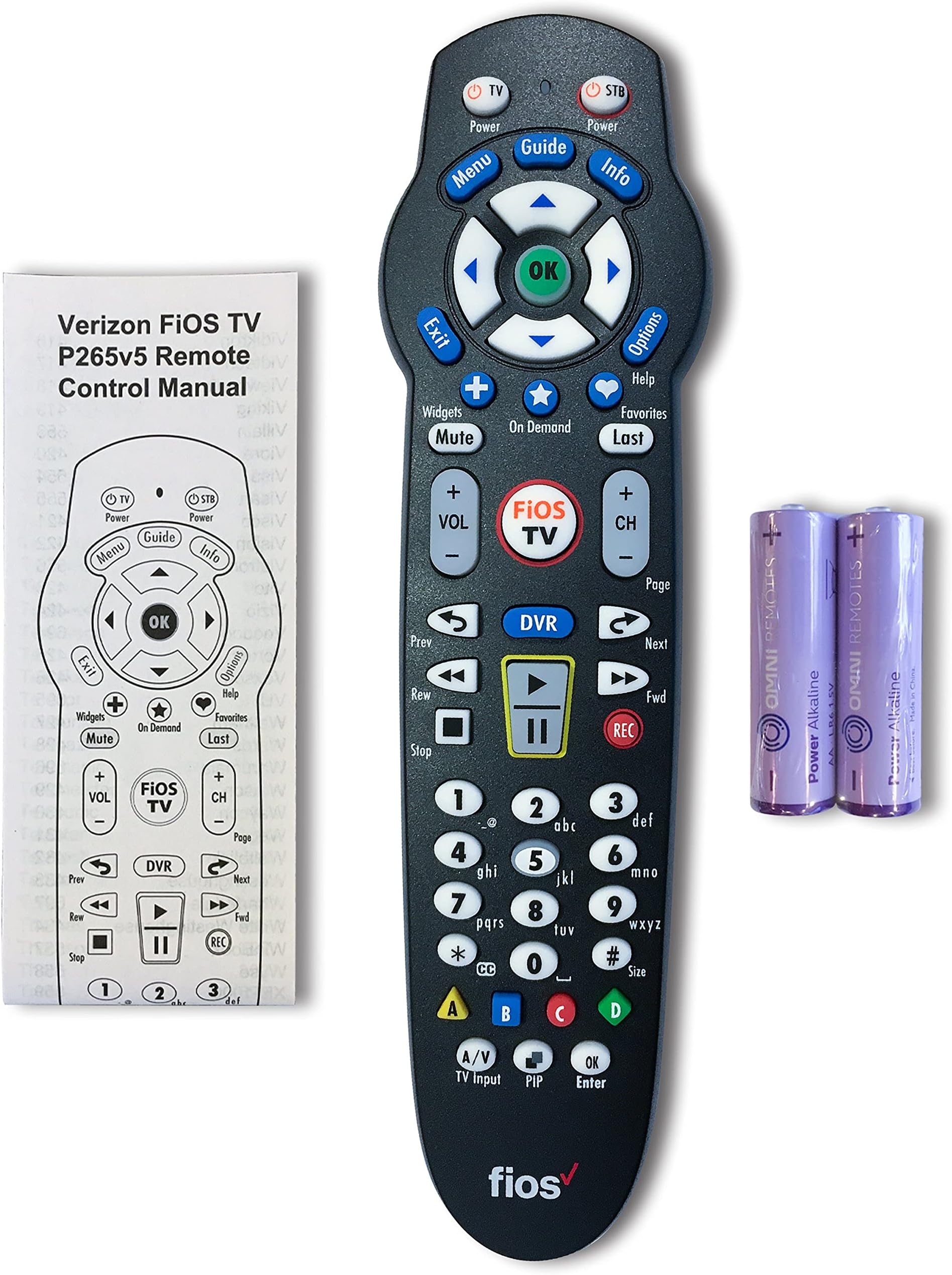 Amazon.com: Universal Replacement Remote Control Fit for Verizon Fios ...