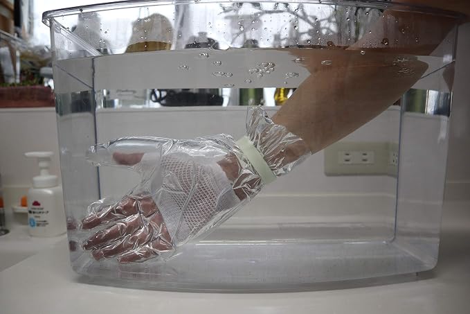 Amazon.co.jp: [Bring Motto] 防水シャワーカバー 「お助けミトングローブ」3枚 防水密封手袋 包帯カバー (2020 ...