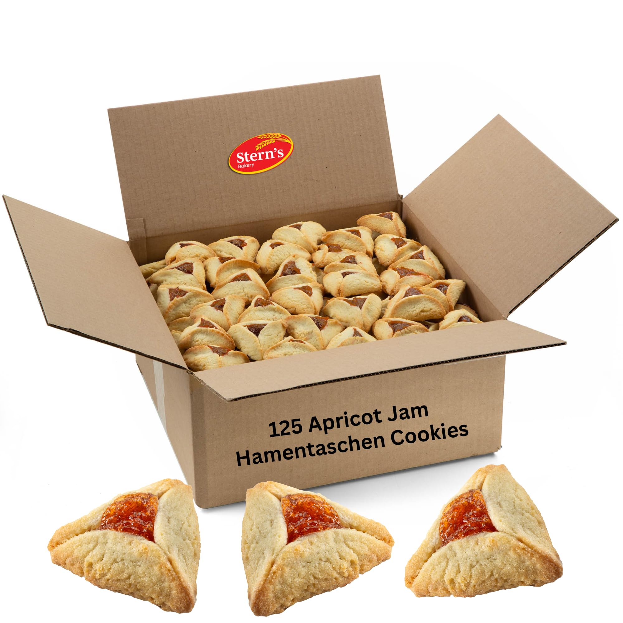 Apricot Hamentaschen Cookies Purim Cookies Apricot Filled Humentashen ...