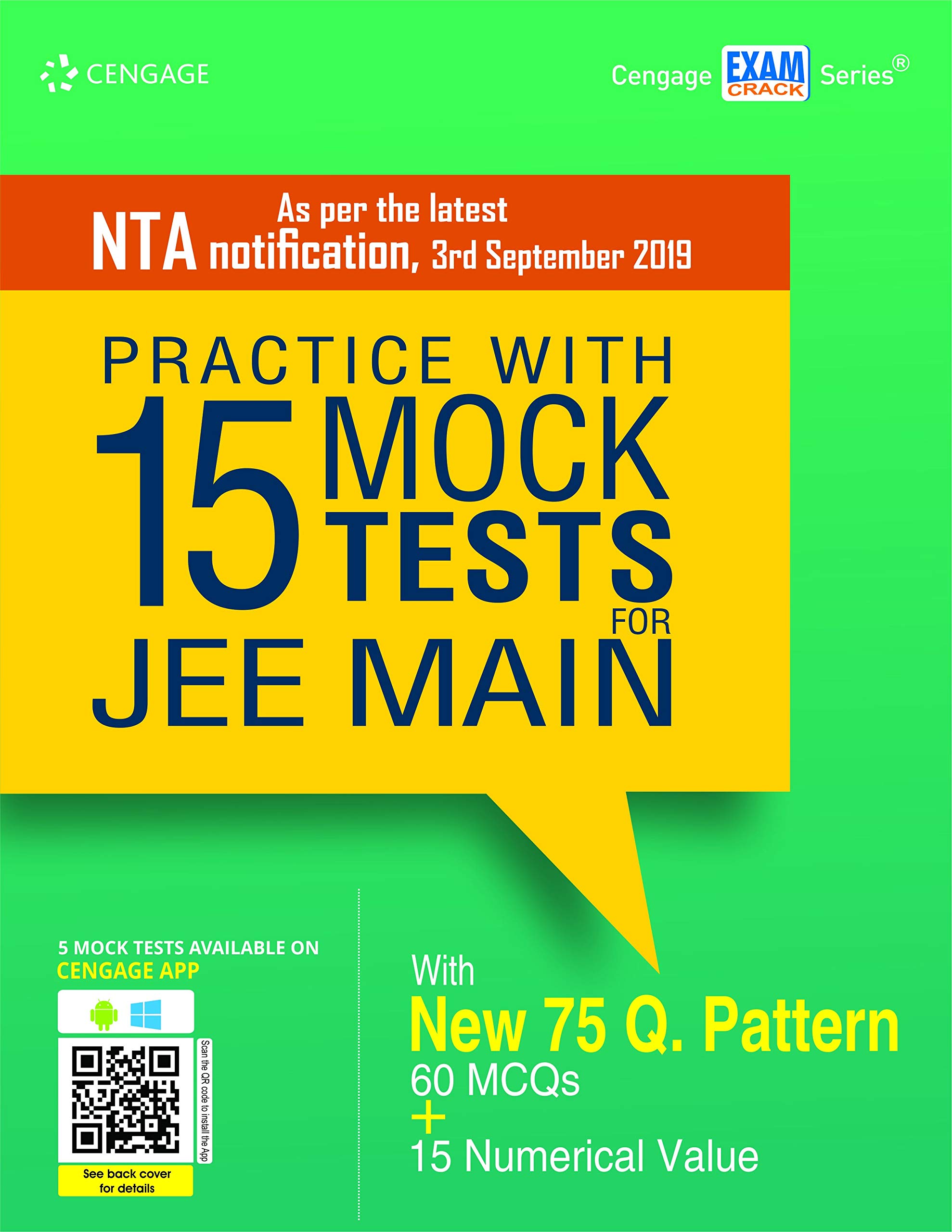 Buy Practice with 15 Mock Tests for JEE Main Book Online at Low Prices ...