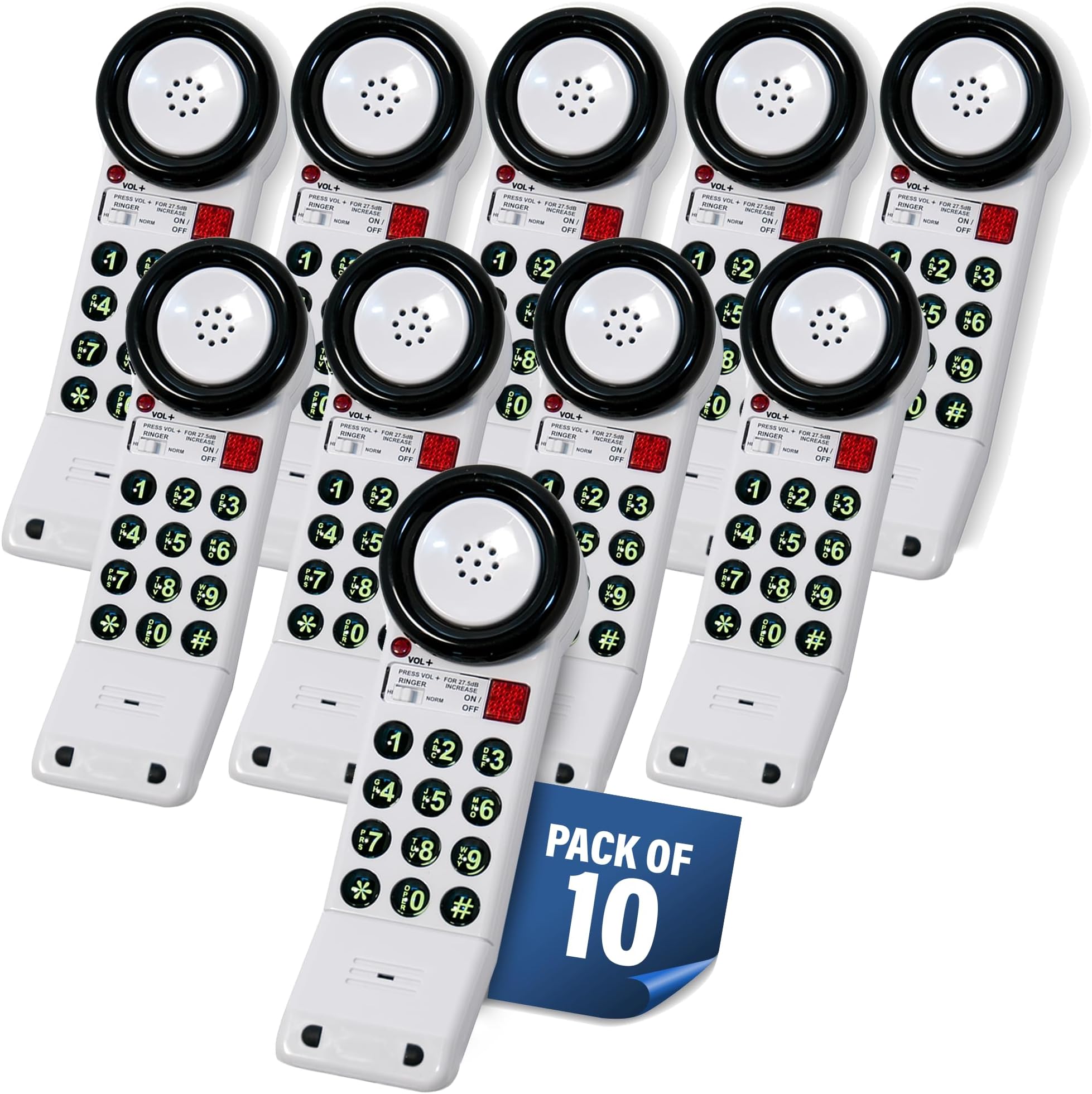 Amazon.com : Med-Pat XL88Q - Easy to Use One-Piece Telephone with Ring ...