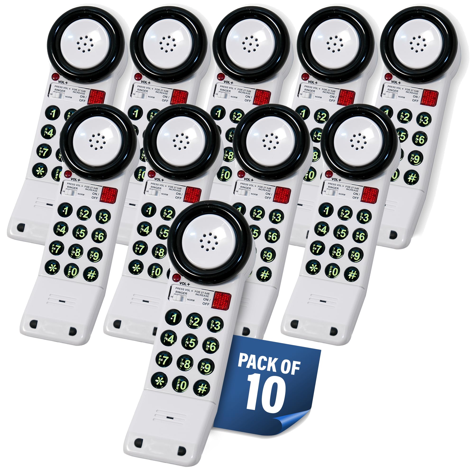 Snapklik.com : Med-Pat XL88Q - Easy To Use One-Piece Telephone