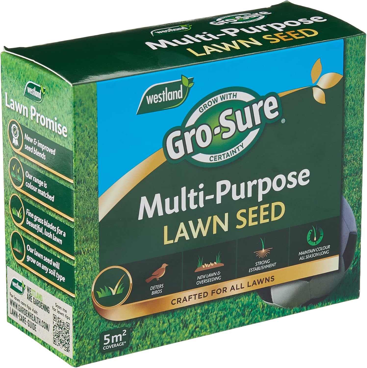Gro-sure 20500170 Westland Gro-Sure Multi Purpose Lawn Seed : Amazon.co ...