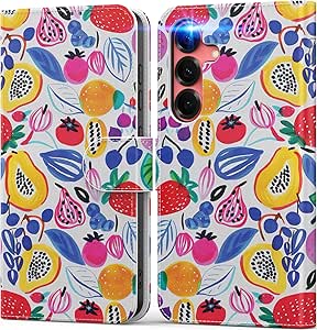 Amazon.com: DEENAKIN for Samsung Galaxy S25 Plus Wallet Case with Card ...