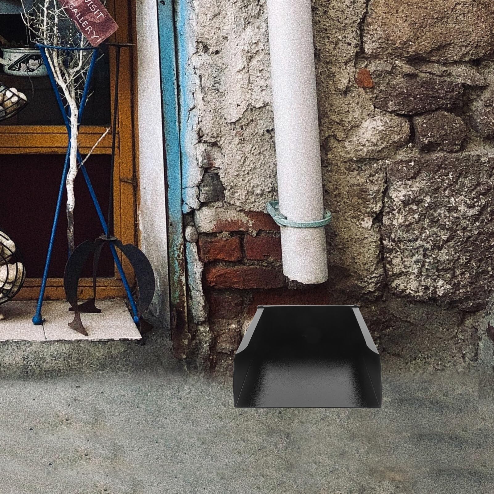 Concrete Gutter Splash Guards Stone Splash Block 12"X24" | Big Earth