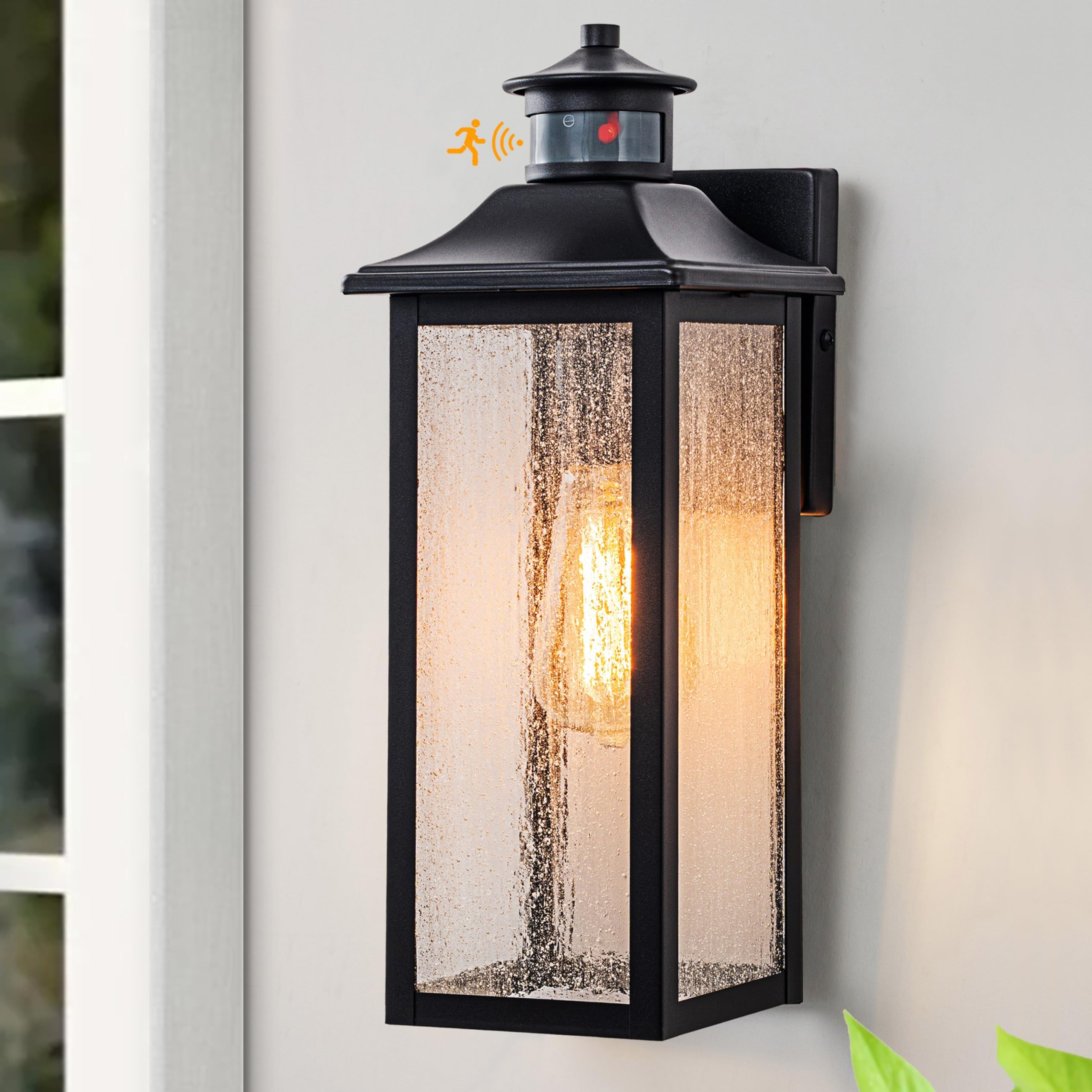 RVsmattly Motion Sensor Outdoor Lights, Dusk to Dawn Exterior Lighting ...