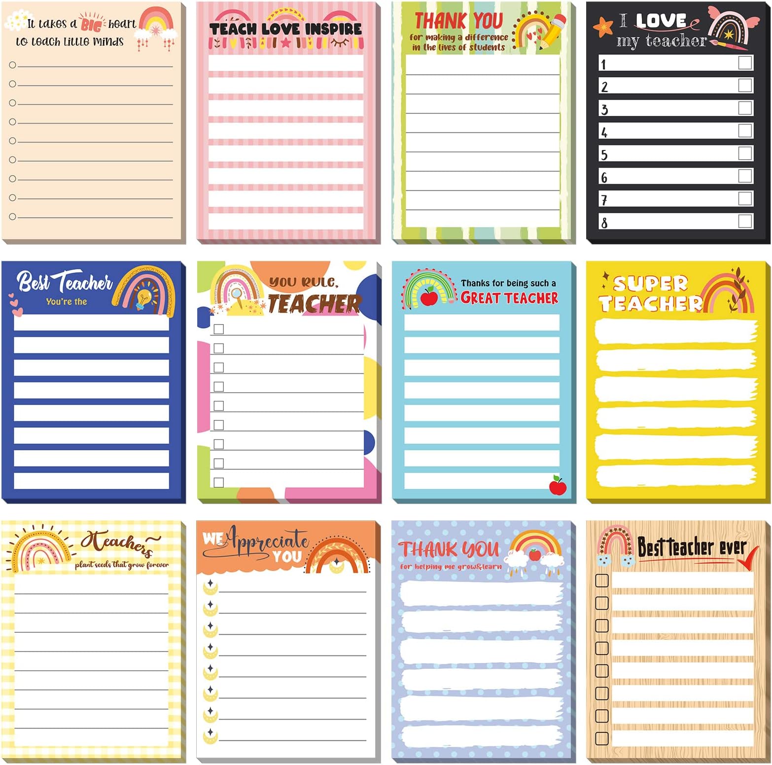 Amazon.com : My Melody Sticky Notes School Supplies - 4 Adorable ...