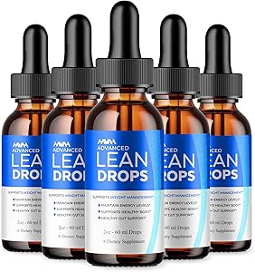 Amazon.com: (5 Pack) Lean Drops Advanced Liquid Drop Formula, Advanced ...