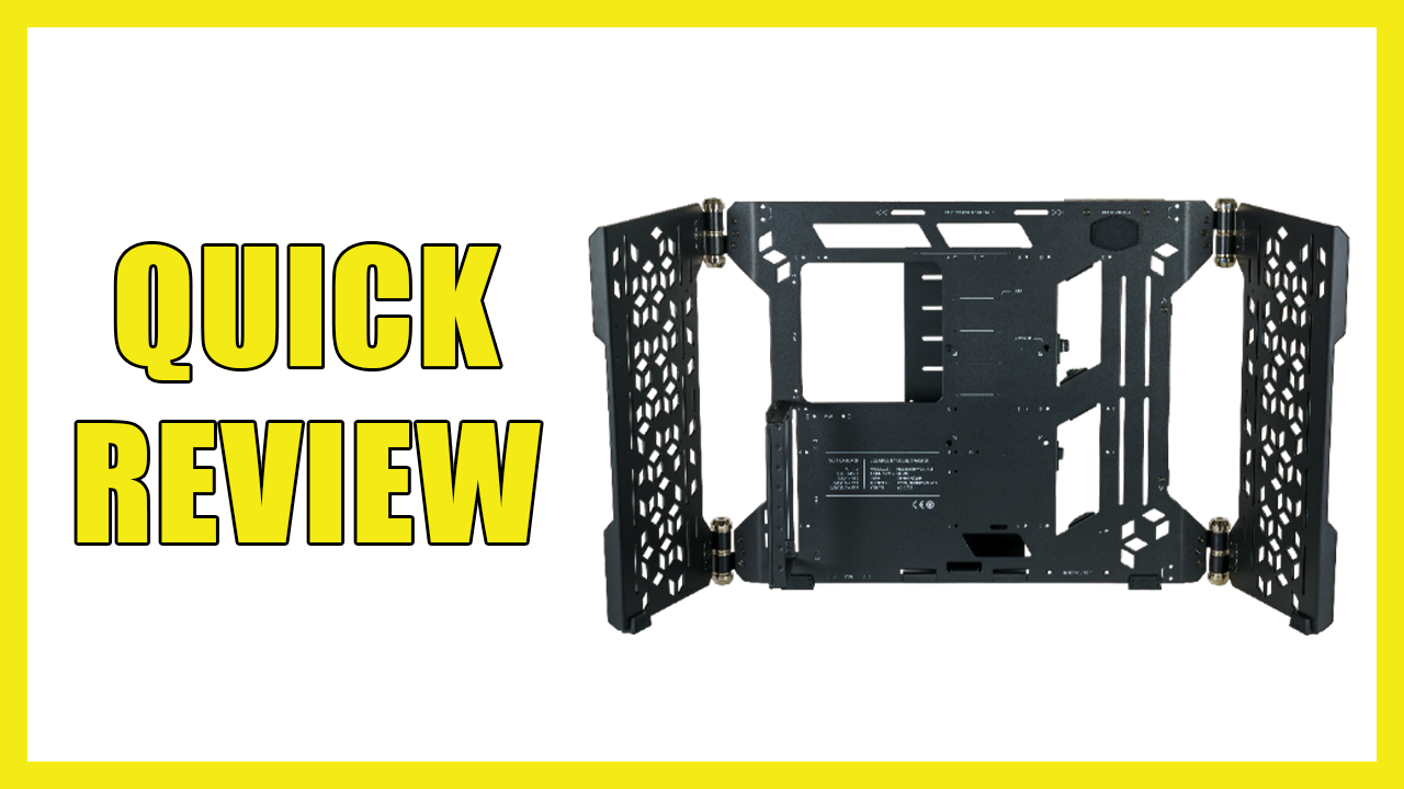 Watch QUICK REVIEW Cooler Master MasterFrame 700 on Amazon Live