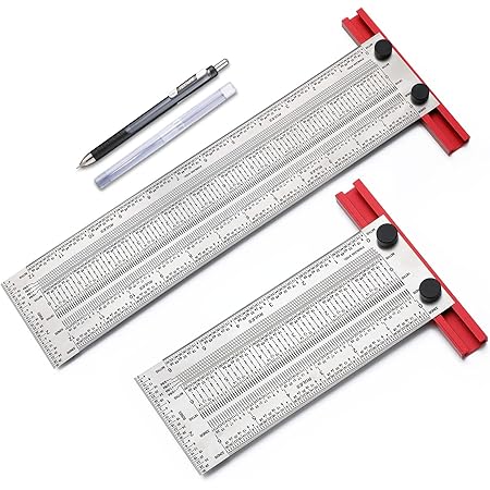 Incra IRSET12 12" Marking Rule Set - Construction Rulers - Amazon.com