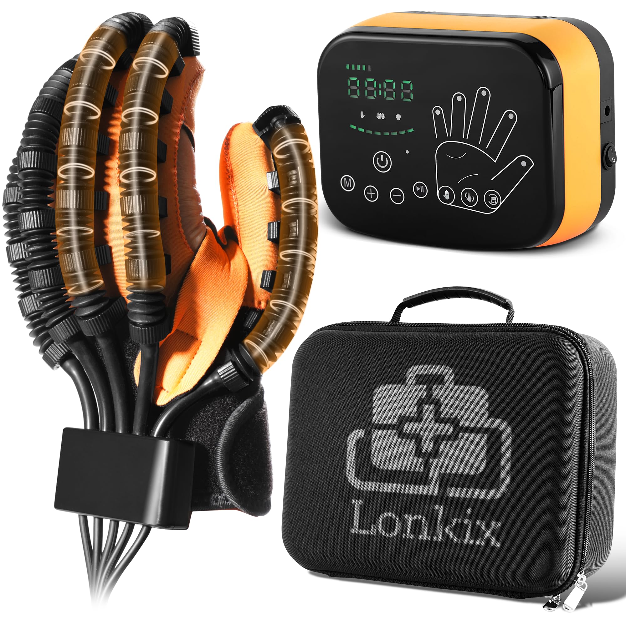 Amazon.com: Linkox Hand Rehabilitation Robot Gloves - Robot Hand Glove ...